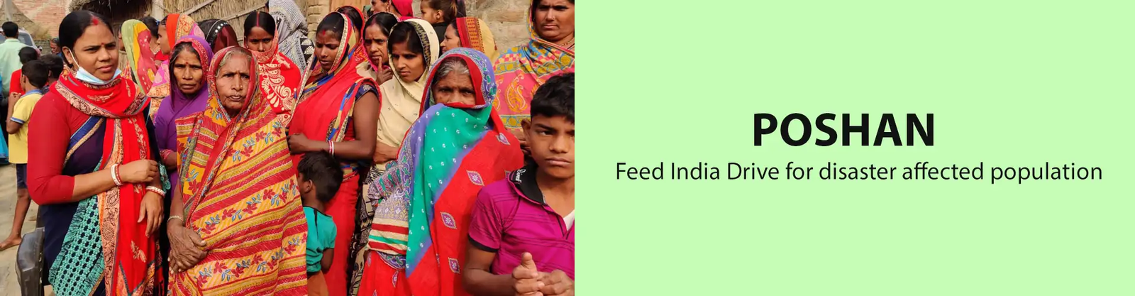 Poshan – Feed India Drive - YUG SANSKRITI NYAS- Best NGO in Delhi/NCR